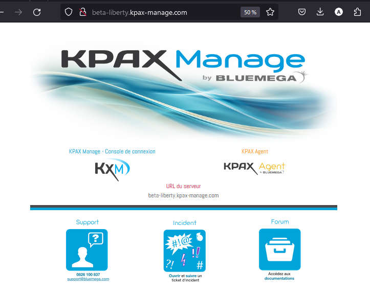 Guide de dépannage Agent KPAX 2.0 pour Windows – Portail Clients Bluemega