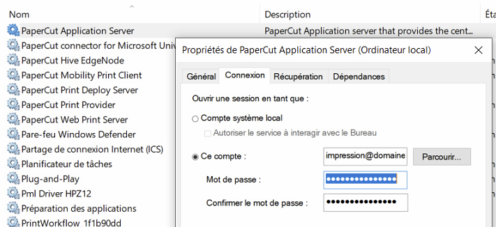 PaperCut - Guide de dépannage PaperCut MF/NG – Portail Clients Bluemega