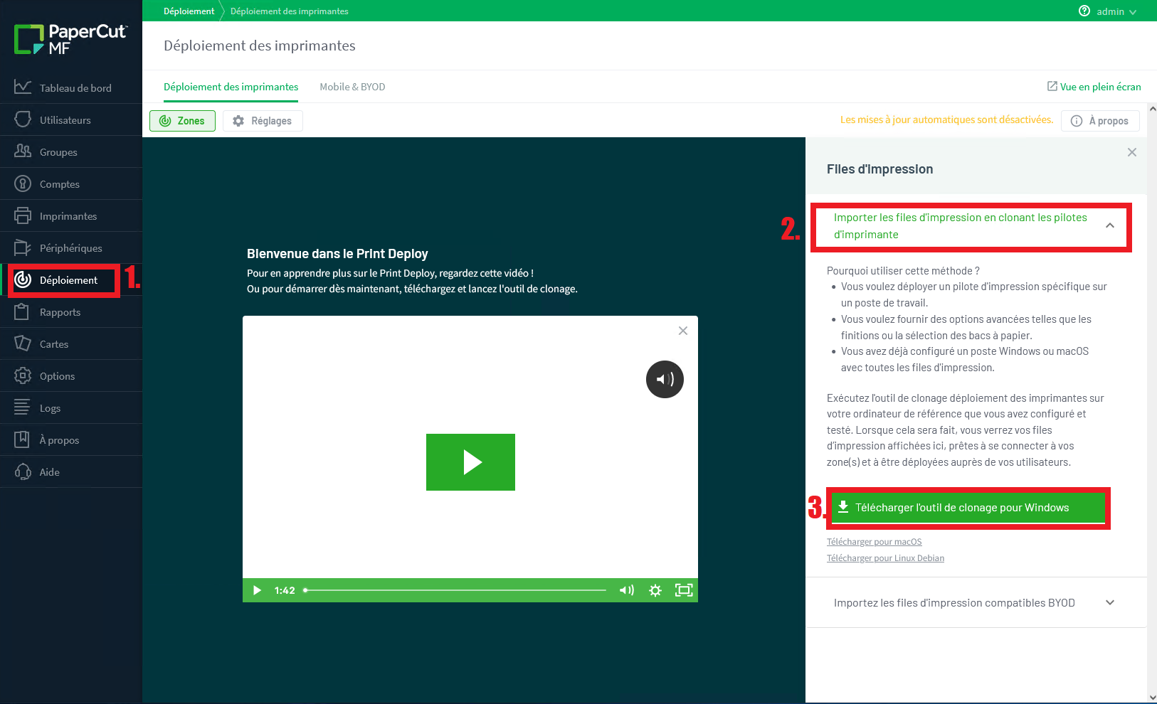 PaperCut - Print Deploy - Guide de l'administrateur – Portail Clients ...